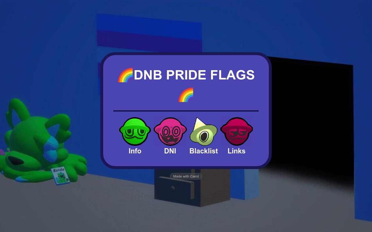 Dnbprideflags carrd
